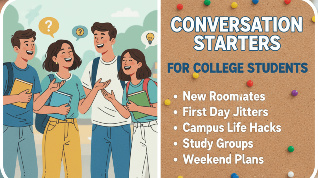 60+ Conversation Starters for College Students: Make Talking Easy and ...